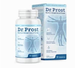 Dr Prost - Natürliche Kapseln für das Wohlbefinden der Prostata